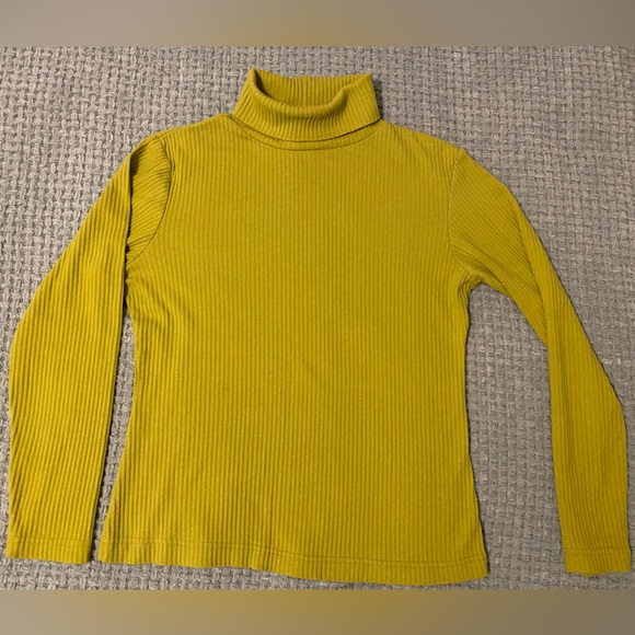 Express | Sweaters | Express Tricot Green Turtle Neck | Poshmark